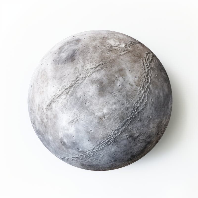 3d Render of Mercury Monochromatic Ink Washes Wall Sculpture Stock ...