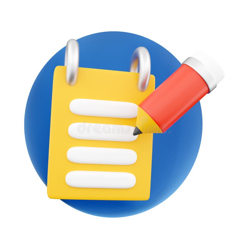 Checklist Notepad Clipboard Icon, Check List Board Stock Illustration ...