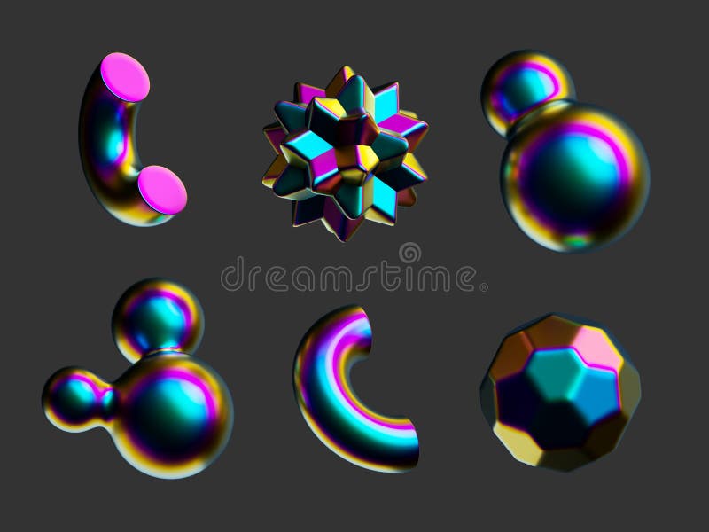 Iridescent Objects Stock Illustrations – 576 Iridescent Objects Stock ...