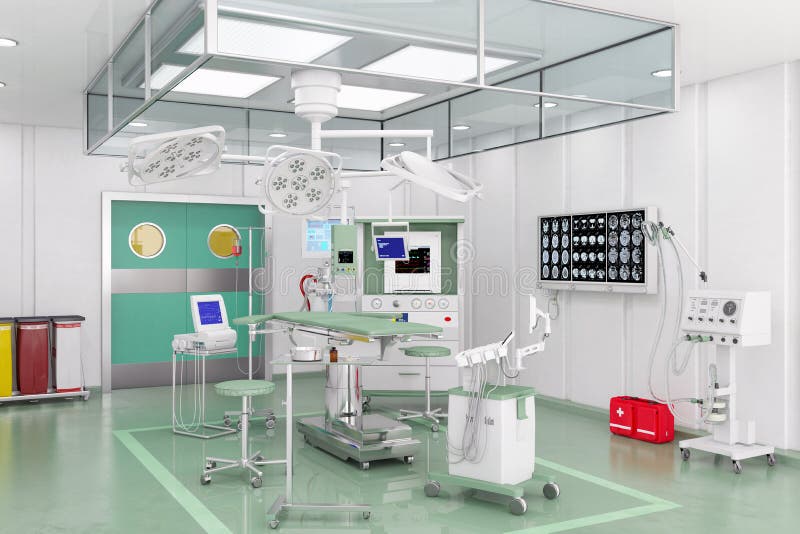 Operating Theatre 3d Stock Illustrations – 59 Operating Theatre 3d ...