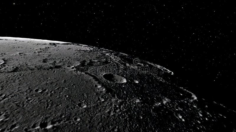 3d Illustration of the Moon. Elements of this Image Furnished by NASA ...