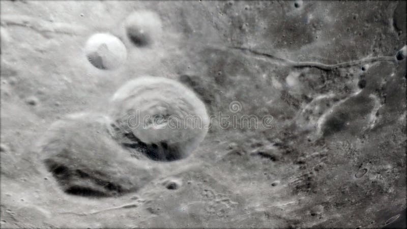 3d Render, Moon High Resolution Image, 4k in Outer Space, Surface. High ...