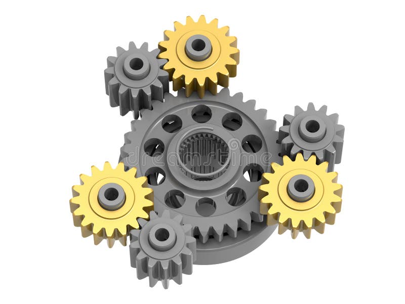 Multiple Gears Stock Illustrations – 517 Multiple Gears Stock ...