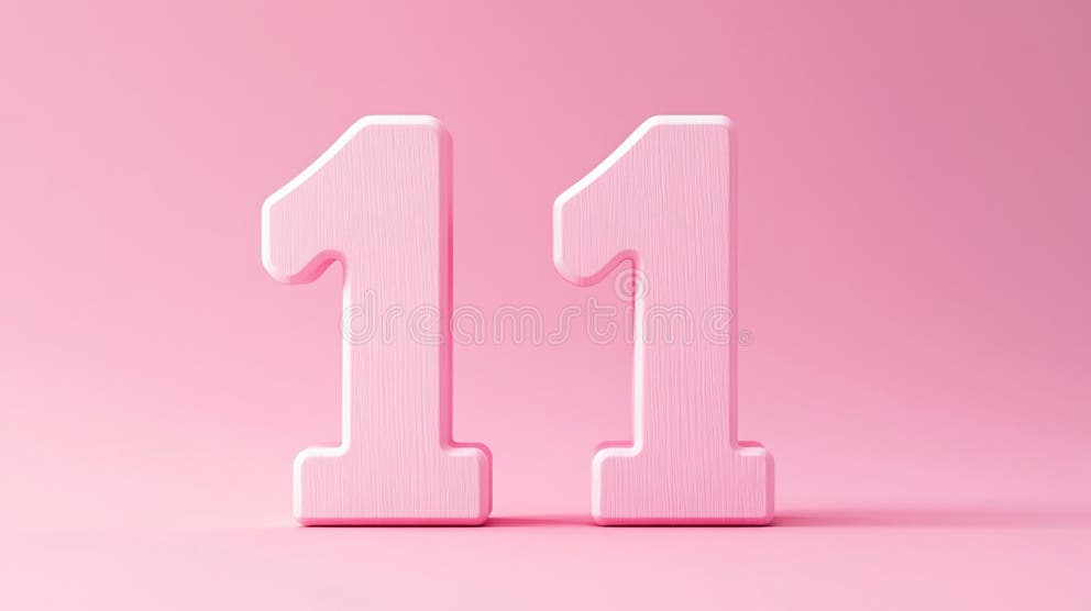 Numbers Eleven 11 Stock Illustrations – 234 Numbers Eleven 11 Stock ...