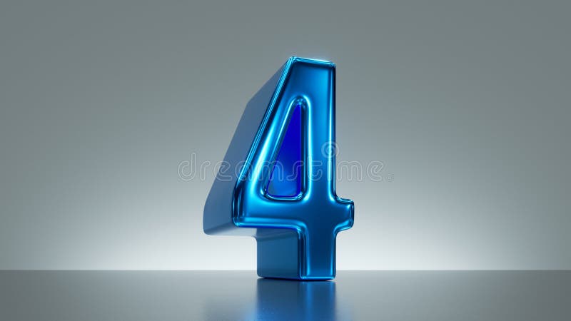 Set of Four Blue Splashes on a White Background Stock Vector ...