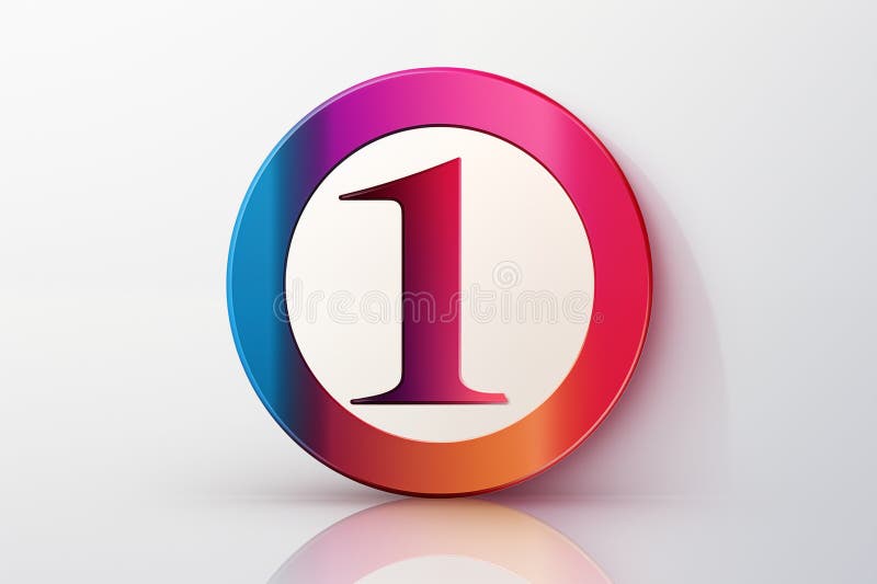 Number One Icon Stock Illustrations – 42,511 Number One Icon Stock ...