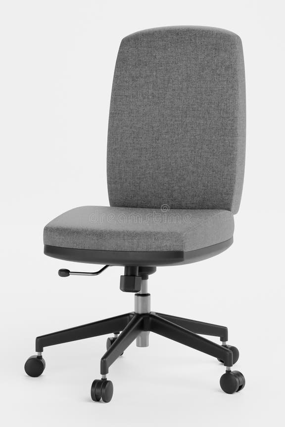 3D Render of Office Chair stock illustration. Illustration of ...