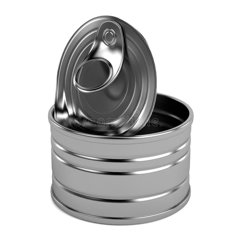 3d render of old can stock illustration. Illustration of graphics ...