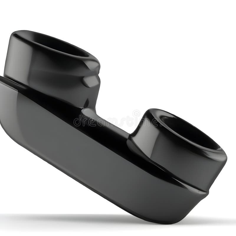 3d Render of Phone Icon. Generative AI. Stock Illustration ...