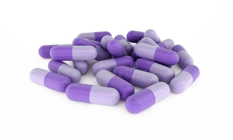 Pill Capsules (clipping Path) Stock Illustration - Illustration of ...