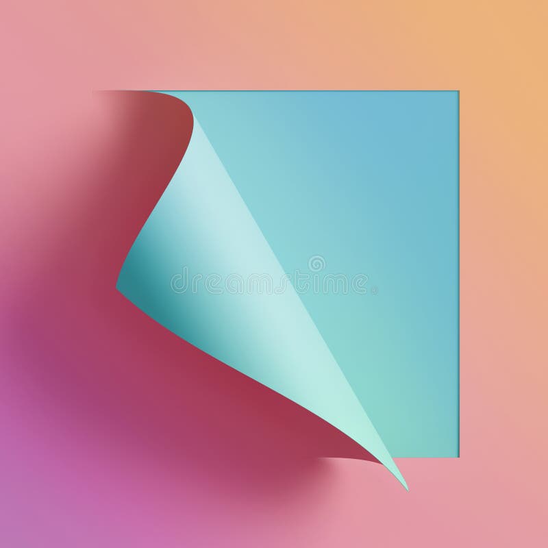 Corner Paper Roll Up Stock Illustrations – 76 Corner Paper Roll Up ...