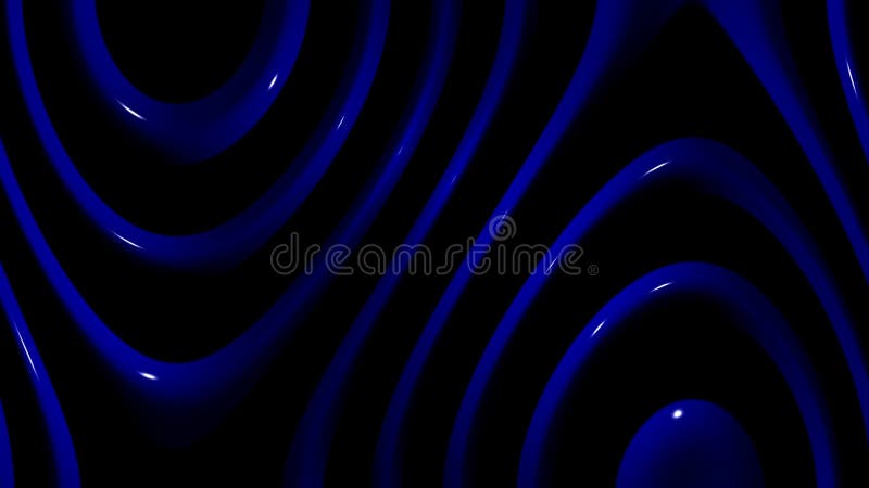 Blue Plasma Lines, Dark Background, 3D Render, Unique Design, Luxury ...