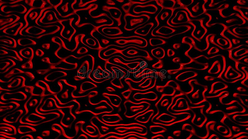Red Plasma Lines, Dark Background, Unique Design, Luxury, 3D Render ...