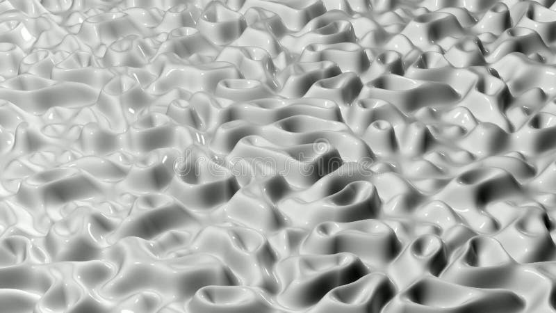 White Plasma Waves, Background, Unique Design, Reflection, Luxury, 3D ...