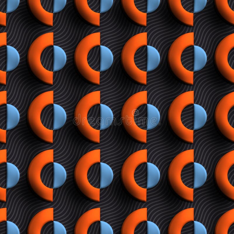 3D Render Plastic Background Seamless Tile Stock Illustration ...