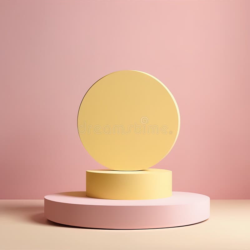 3d Render of Podium for Display Product Presentation 3d Render of ...