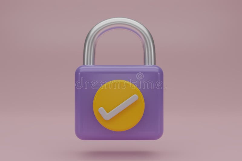 3D Render Purple Vintage Television Cartoon Style Isolate on Purple ...