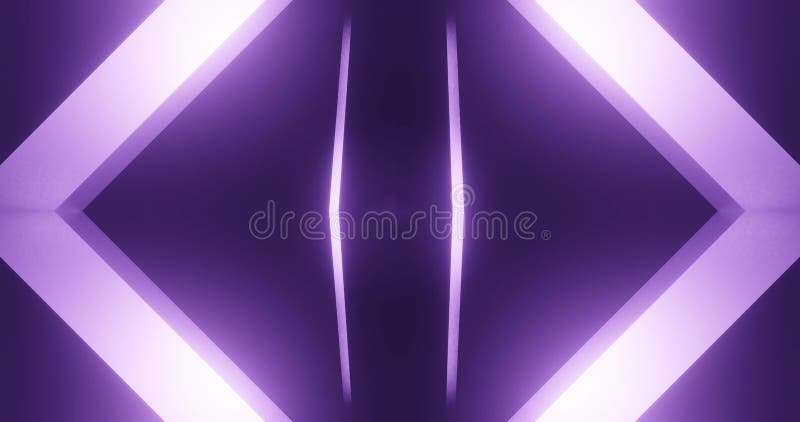Render with Purple Rhombus with Glow Stock Video - Video of design ...