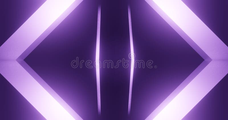 Render with Purple Rhombus with Glow Stock Illustration - Illustration ...