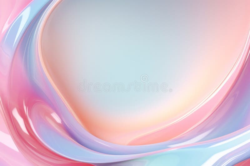 3d Render Realistic Flying Shapes in Motion Isolated on White ...