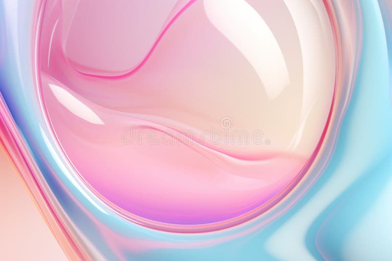 3d Render Realistic Flying Shapes in Motion Isolated on White ...