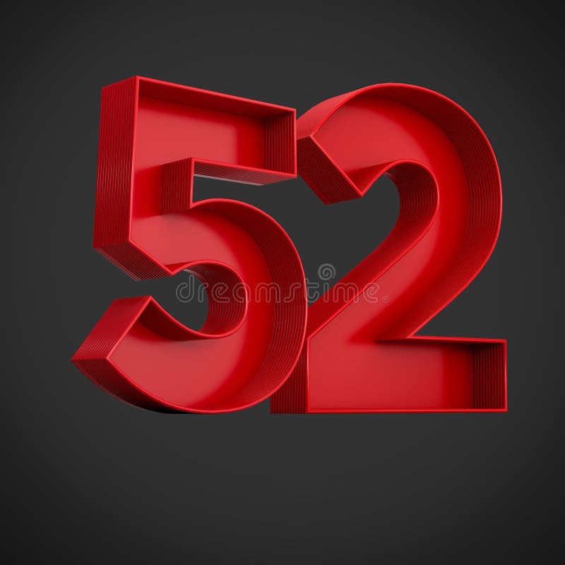 Number 52 Stock Illustrations – 668 Number 52 Stock Illustrations ...