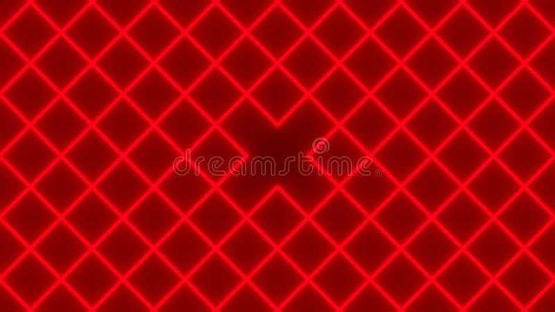 3D Render Red Laser Pattern Background Stock Illustration ...