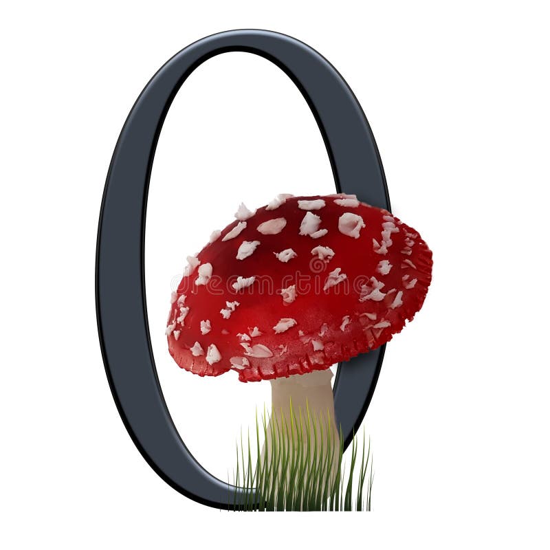 3D Render of Red Toad Number Stock Illustration - Illustration of ...