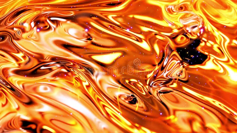 3D Render Reflective Liquid Animation Stock Footage - Video of curve ...