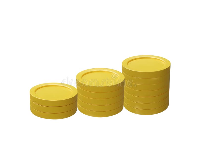 3D Render Rising Golden Stacks Stock Vector - Illustration of gold ... 3D Render Rising Golden Stacks Stock Vector - Illustration of gold ...