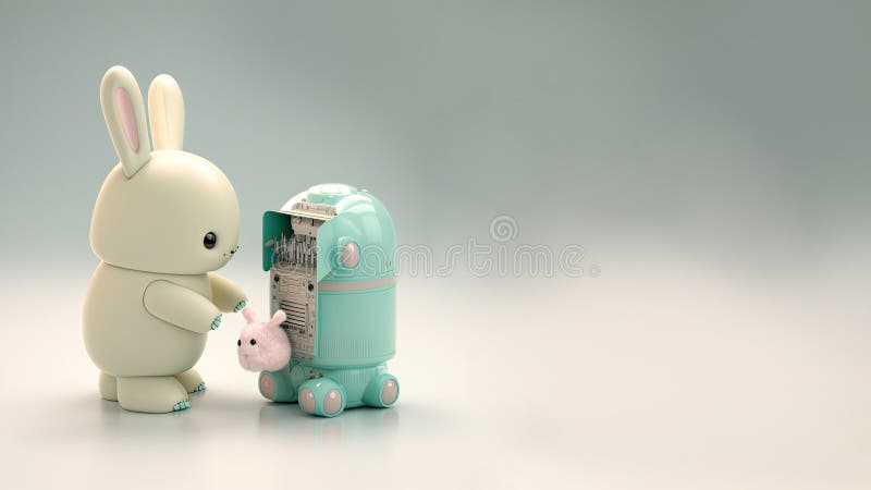Robotic Rabbits Stock Illustrations – 31 Robotic Rabbits Stock ...