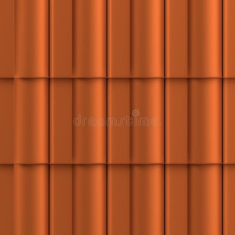 3d render of roof tile stock illustration. Illustration of graphics ...