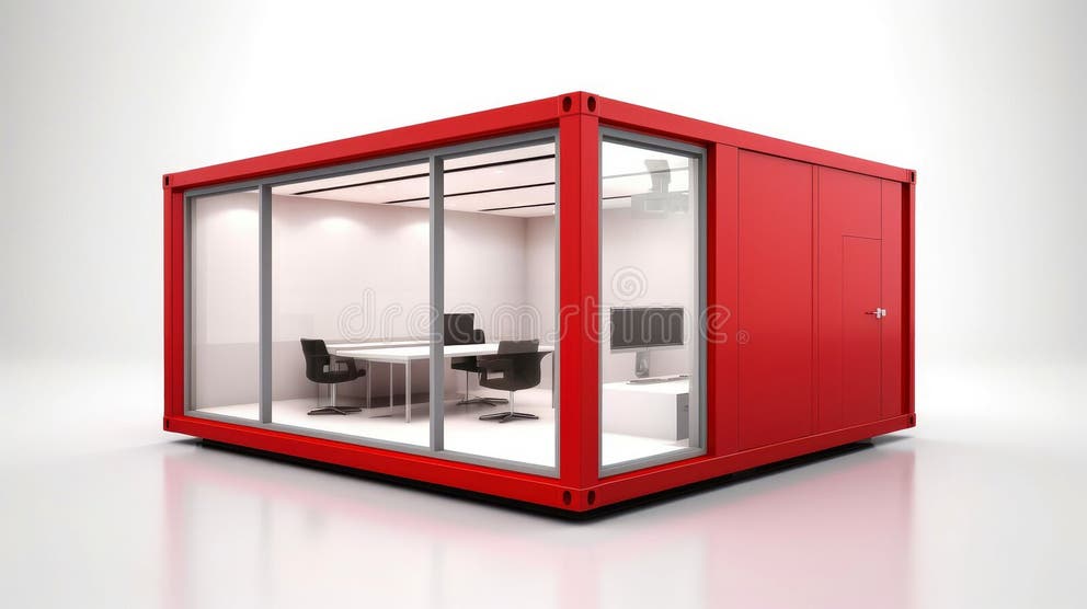 3d Render of a Safe 3d Render of a Building Stock Illustration ...