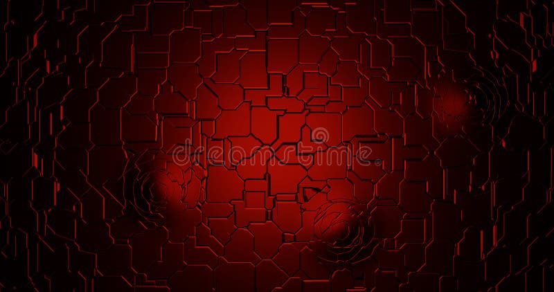 Red Cyber Background