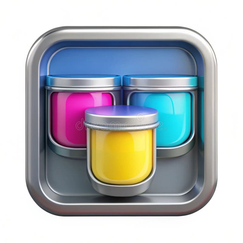 Render Screen Printing Ink Icon Stock Illustrations – 14 Render Screen ...