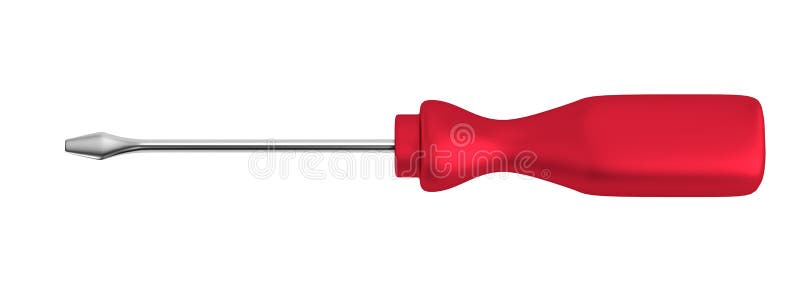 3d render of screwdriver stock illustration. Illustration of object ...