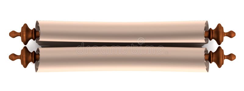 3d render of scroll stock illustration. Illustration of graphics - 39127801