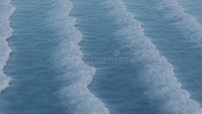 3d render of sea waves stock video. Video of summer - 228870135
