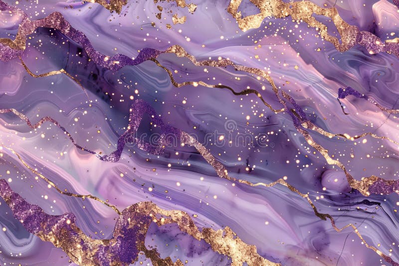 3d Render, Seamless Pattern, Iridescent Marble Texture with Glitter and ...