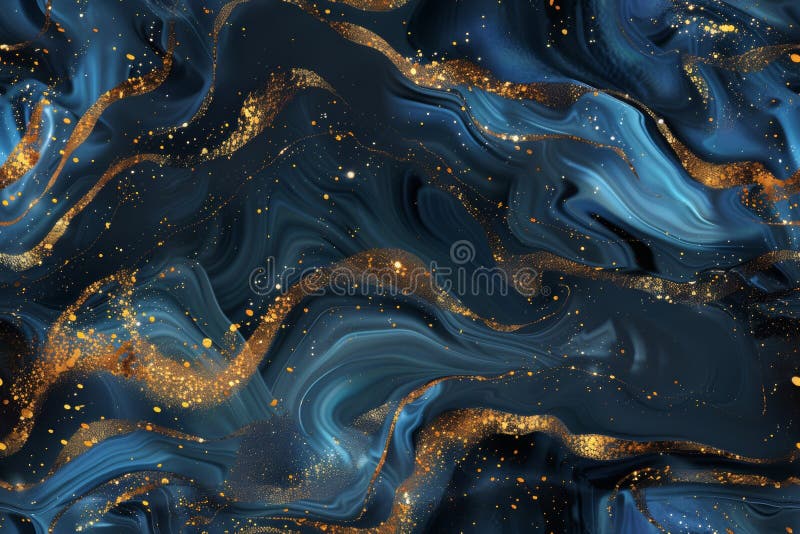 3d Render, Seamless Pattern, Iridescent Marble Texture with Glitter and ...