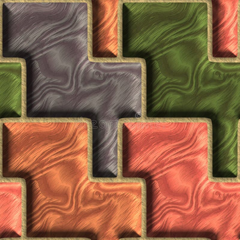 3D Render Seamless Plastic Luxus Background Tile Stock Illustration ...