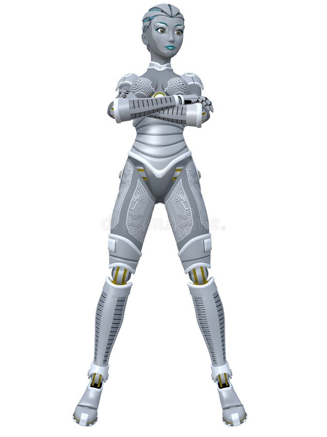 Sexy Female Robot Stock Illustrations – 939 Sexy Female Robot Stock ...