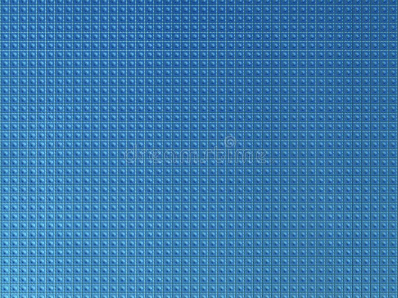 3d Render Shiny Blue Squares with Bubble Pattern Stock Illustration ...