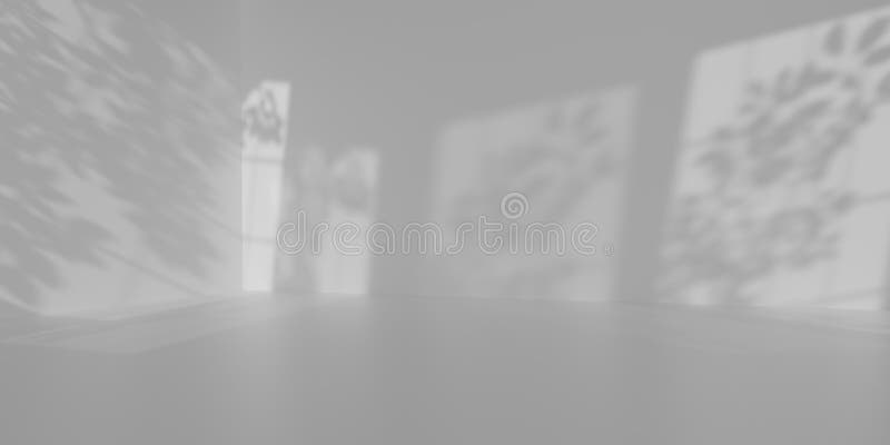 Shiny White Round Pedestal on White Studio Backdrops. Blank Display or ...