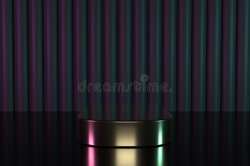 3d Render of Shop Display. Abstract Geometric Podium Background ...