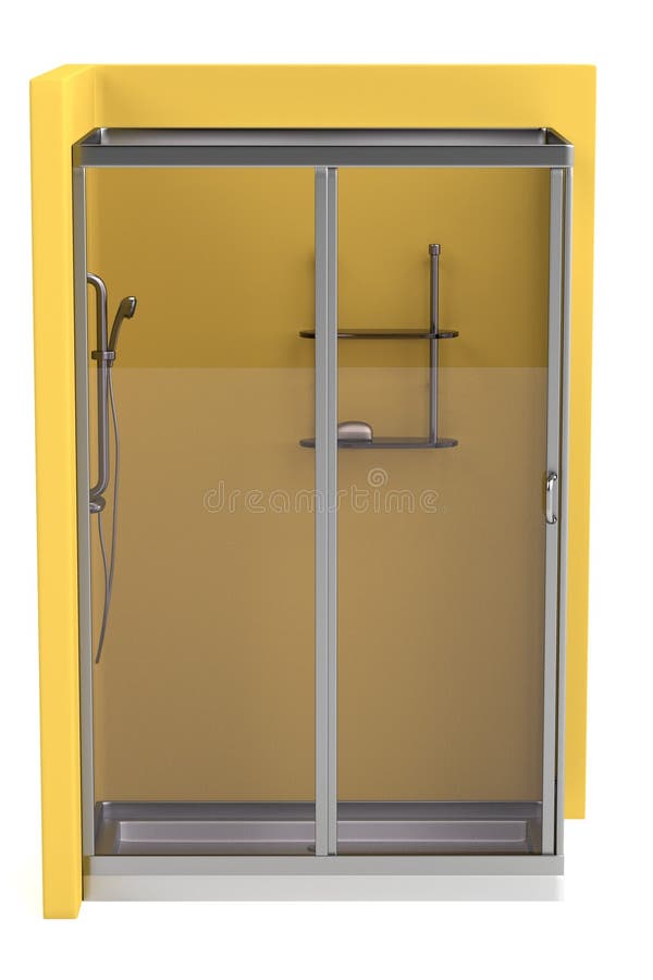 3d render of shower stock illustration. Illustration of shower - 37808366