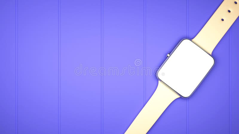 3D Render of a Smart Watch. Blank Screens for Your Product ...