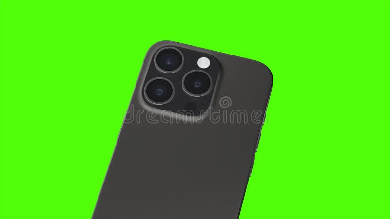 3d Render of Smartphone with Green Screen and Marks for Tracking ...