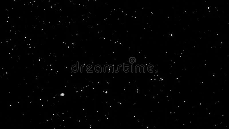 Snow Blizzard Realistic Overlay Background. Abstract Falling Snow ...