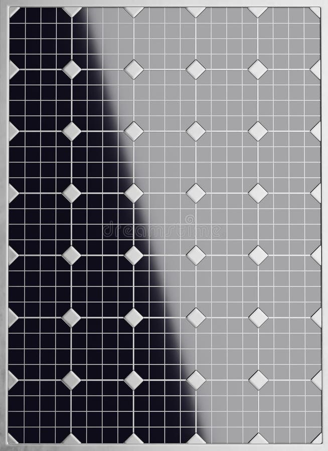 3D Render of Solar Panel stock illustration. Illustration of green ...